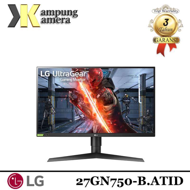 Jual LG 27GN750-B ATID 27'' UltraGear Full HD IPS Gaming Monitor G-Sync ...
