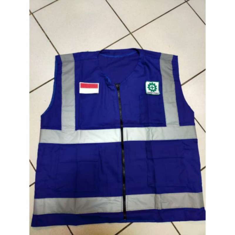 Promo Rompi Safety Rompi Safety Proyek + Logo K3 - Bendera Merah putih ...