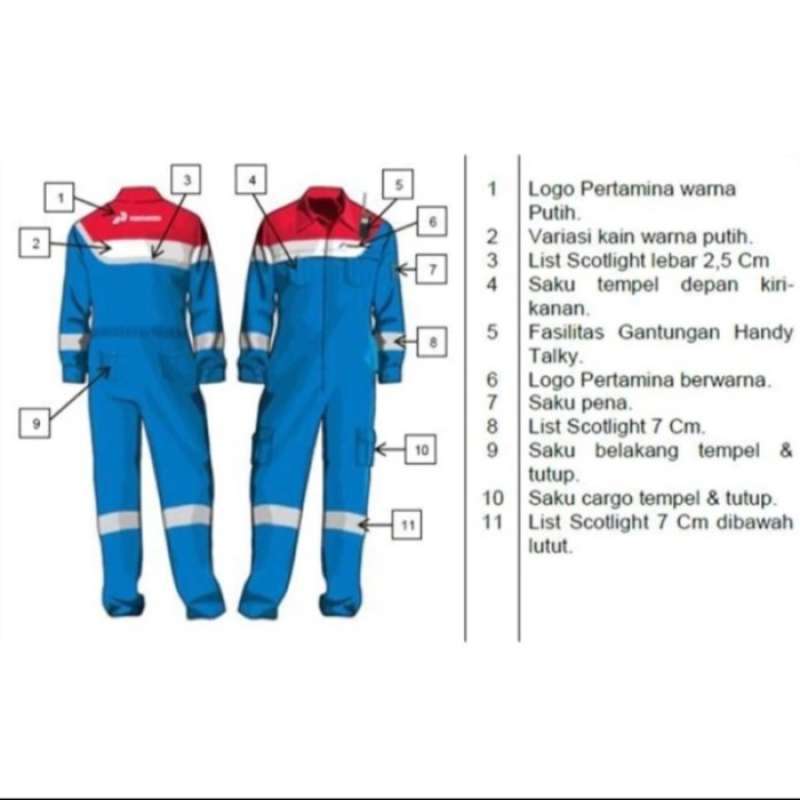 Promo Wearpack Pertamina Nomex Original / Coverall Nomex Dupon Diskon ...
