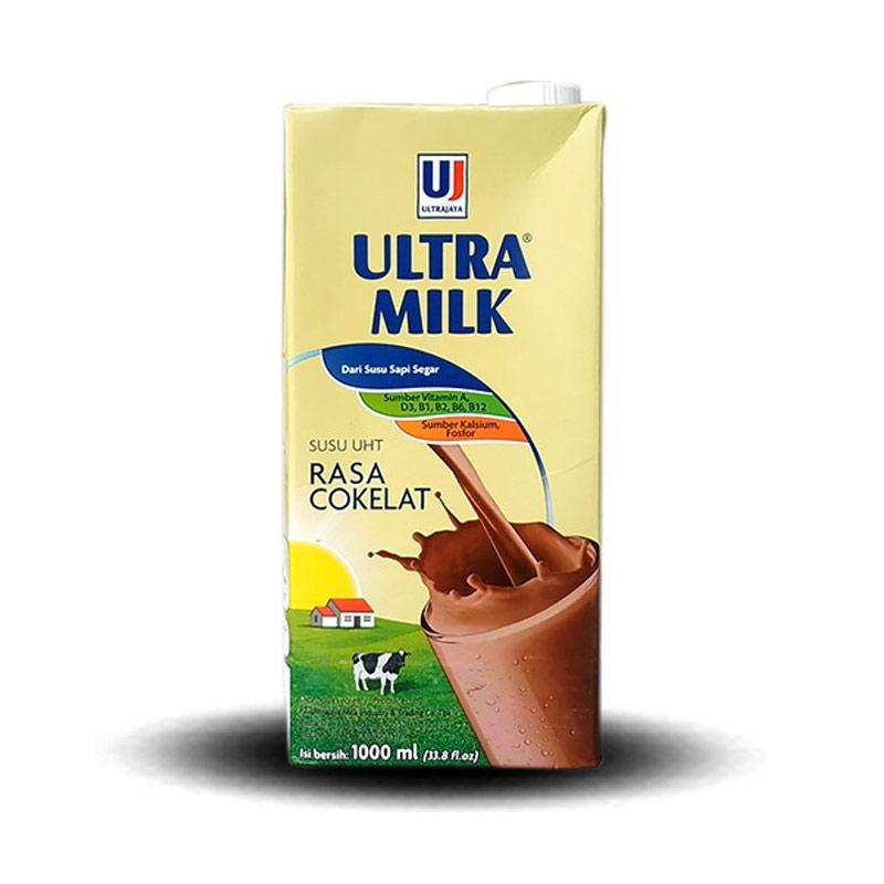 Jual Ultra Jaya Ultra Milk Cokelat Susu UHT [1000 mL] di Seller Bhakti ...