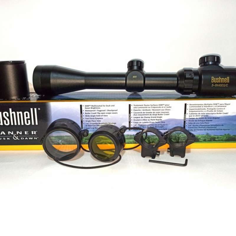 Jual teleskop bushnell 3 9x40 rgb sunhide / bukan bsa gamo hakko di ...