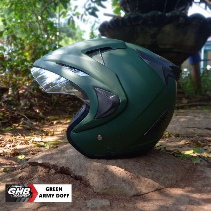 Promo Helm THI Green Army Basic Doff Helm Replika TNI SNI Good Quality ...