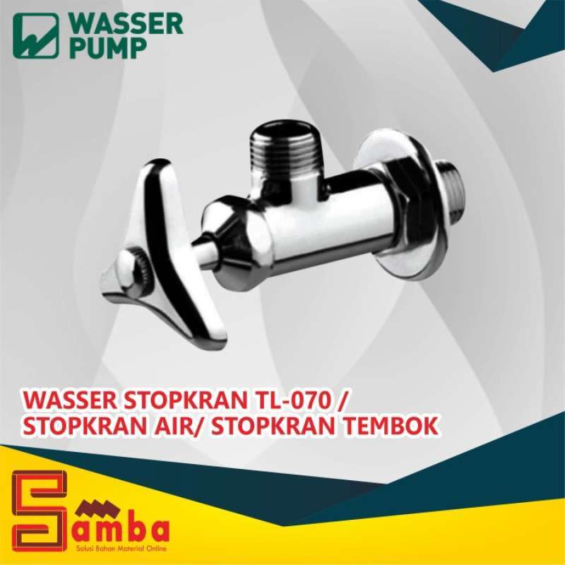 Jual Wasser Stopkran Tl-070 / Stopkran Air/ Stopkran Tembok di Seller ...