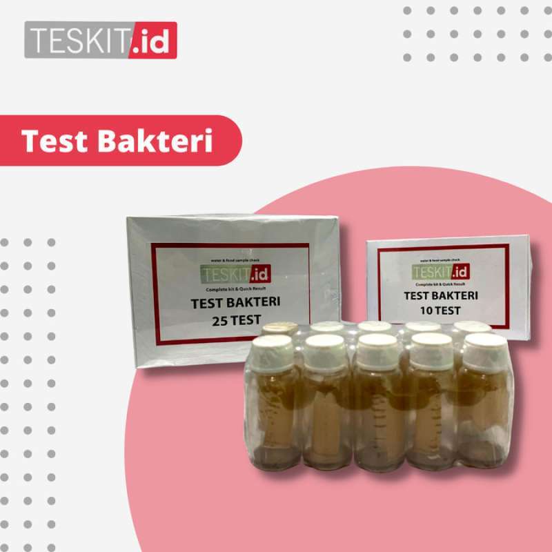 Jual Alat Uji Kandungan Bakteri, Alat Uji Cepat Makanan isi 25 test di ...