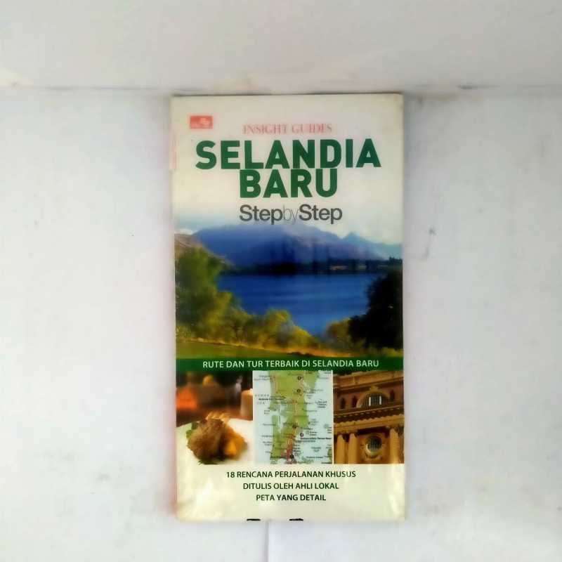 Jual INSIGHT GUIDES SELANDIA BARU STEP BY STEP RUTE TUR TERBAIK DI ...