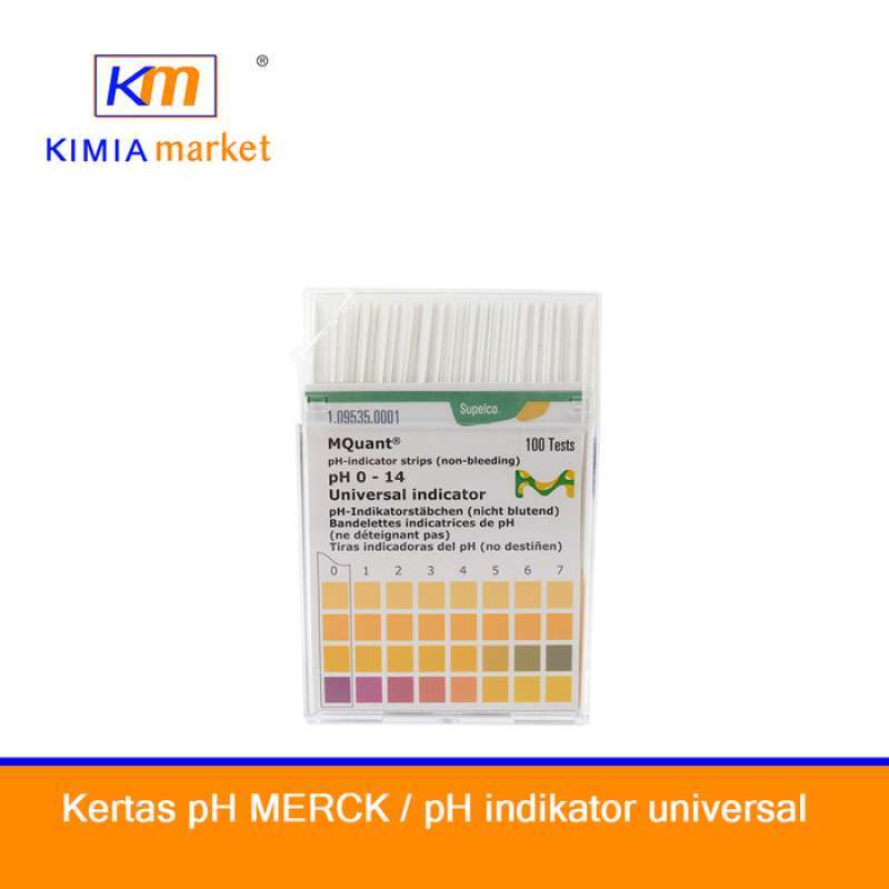 Jual Kertas pH MERCK / pH indikator universal di Seller Anes Medika ...