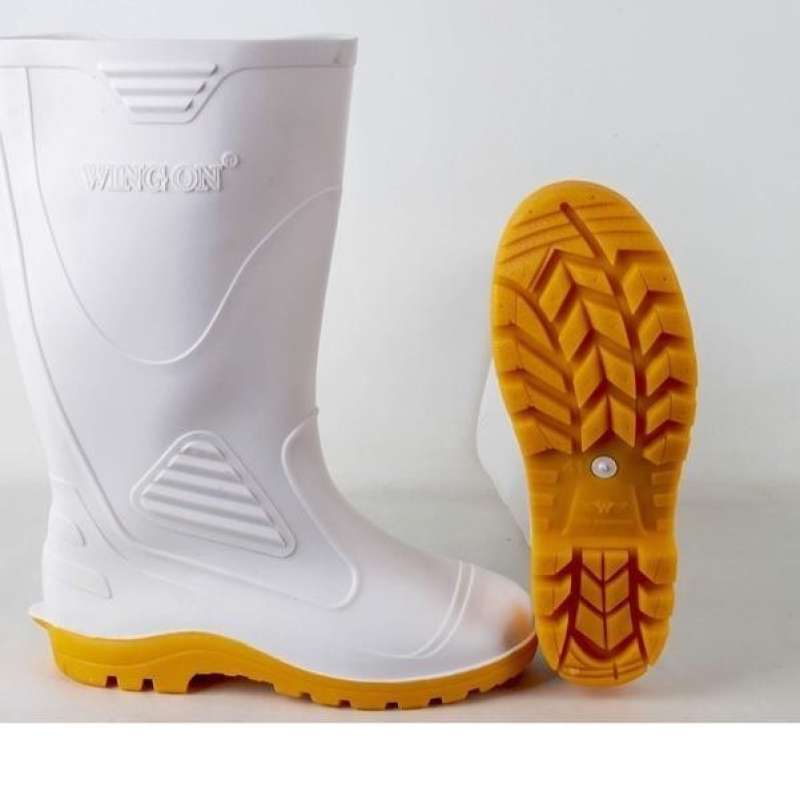 Promo Sepatu Boot Tinggi Wing On 8898 sepatu boot safety untuk pekerja ...