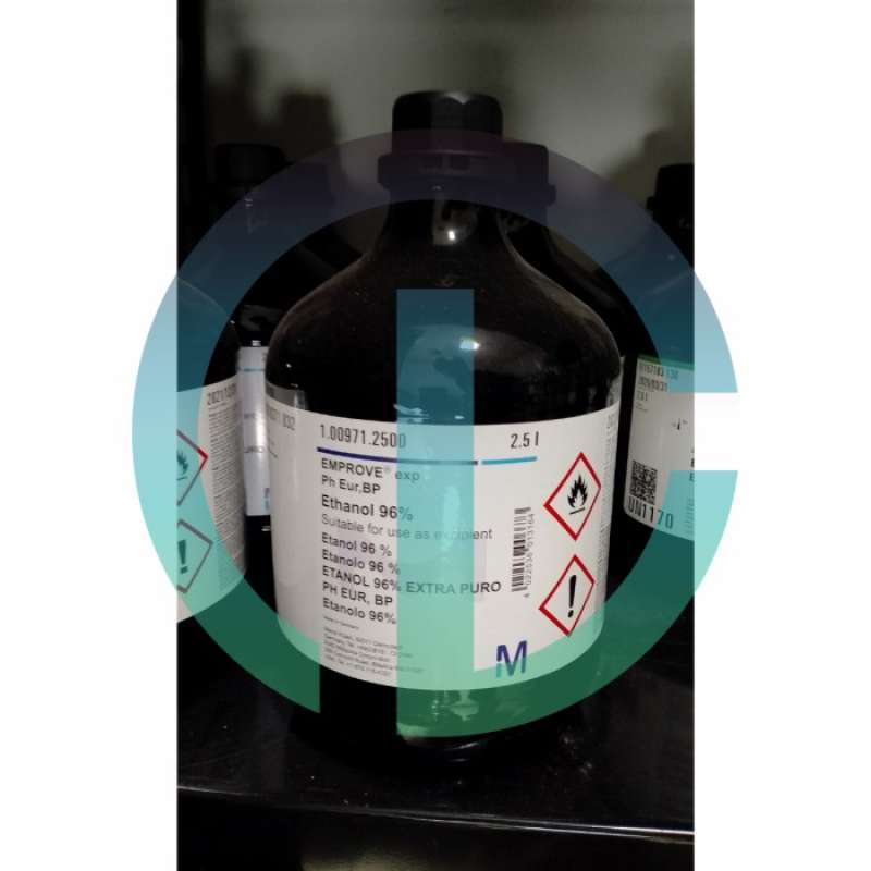 Jual Ethanol / Etanol 96% Pro Analis 2,5 L Merck 100971 di Seller Anes Medika Center - Tugu ...