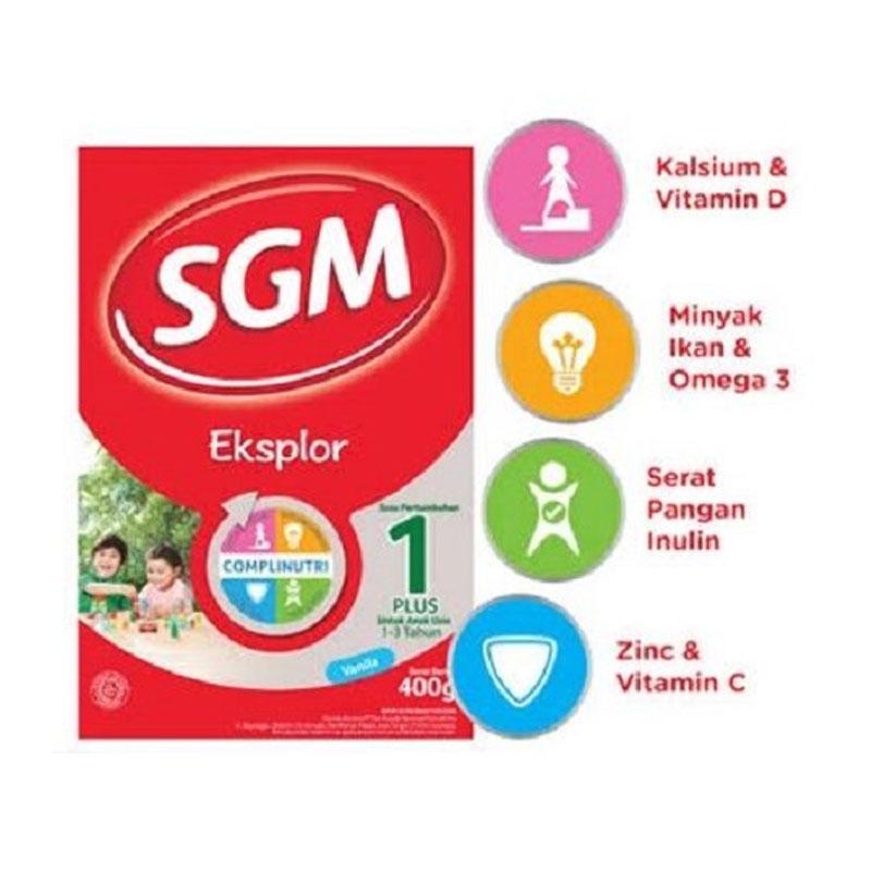 Jual SGM Eksplor 1 Plus Vanila Susu Formula 400 G Di Seller Zaya Baby jual-sgm-eksplor-1-plus-vanila-susu-formula-400-g-di-seller-zaya-baby