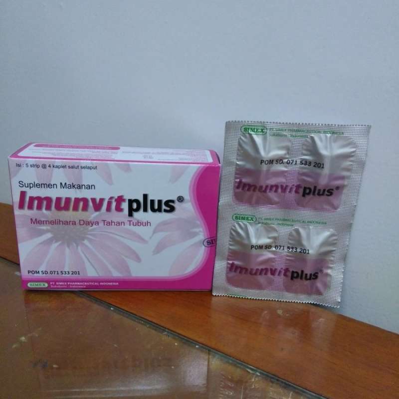 Promo no brand Diskon Imunvit Plus / Vitamin Daya Tahan Tubuh Sejenis ...