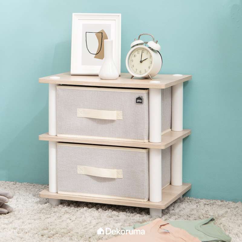Jual Dekoruma Lemari Laci Kecil - Lemari Nakas - Pira Kids Bokku Ch2 Di ...