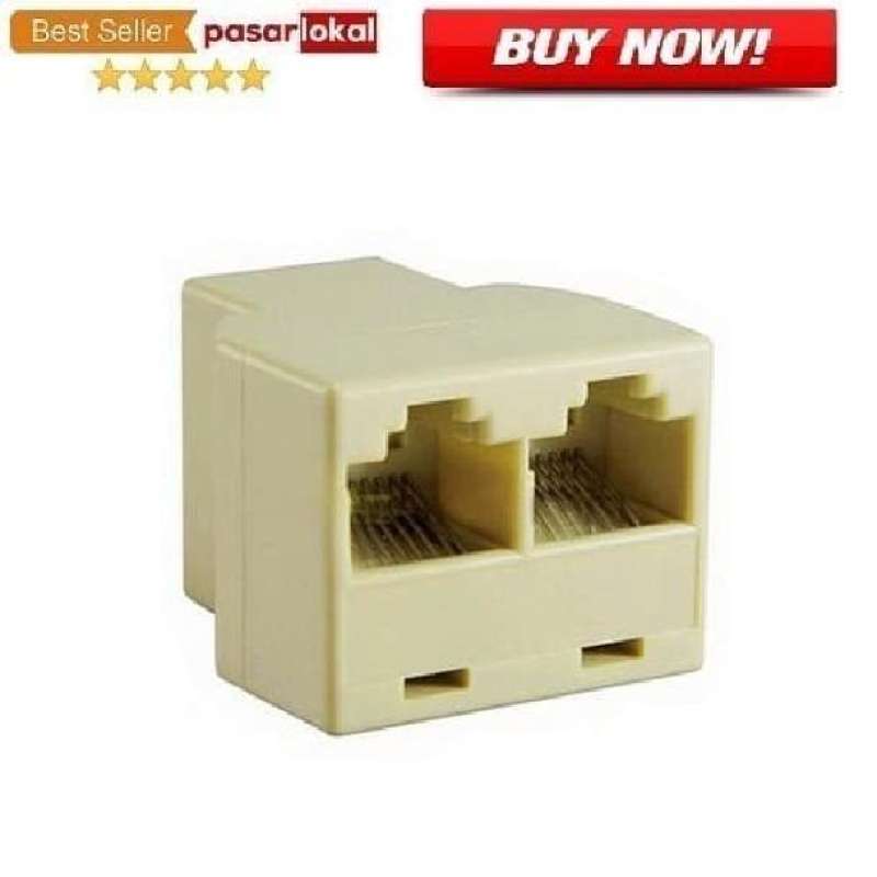 Jual RJ45 1x2 Ethernet Connector Splitter di Seller pasarlokal - Kebon ...