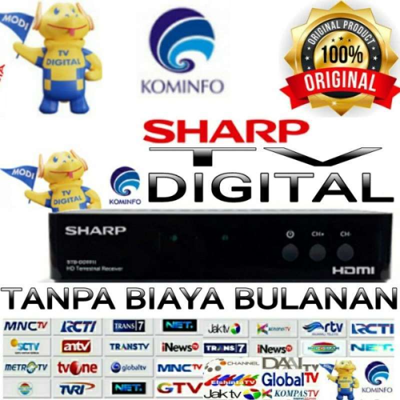 Jual SET TOP BOX SHARP TV DIGITAL FULL HD TV TABUNG LED Di Seller DMC ASHALINA Blibli