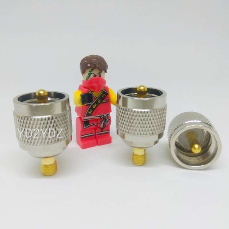 Jual Adapter Konektor Sma Female To Pl259 Pl Uhf Male Pl-259 Sambungan Converter Konverter Barel ...