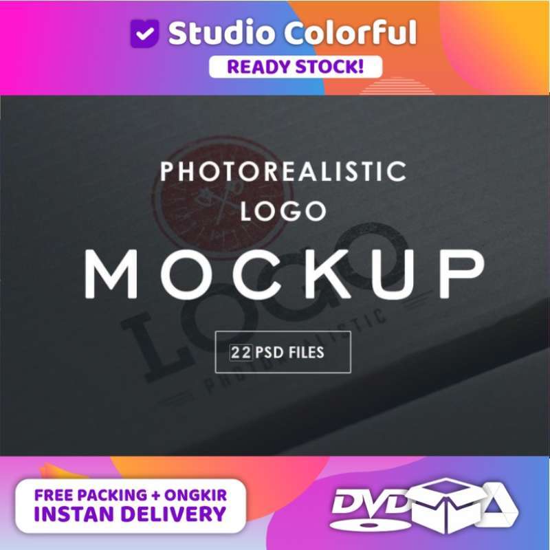Jual Logo Mockups Bundle Photoshop di Seller Fokus Konten - Sukatenang ...