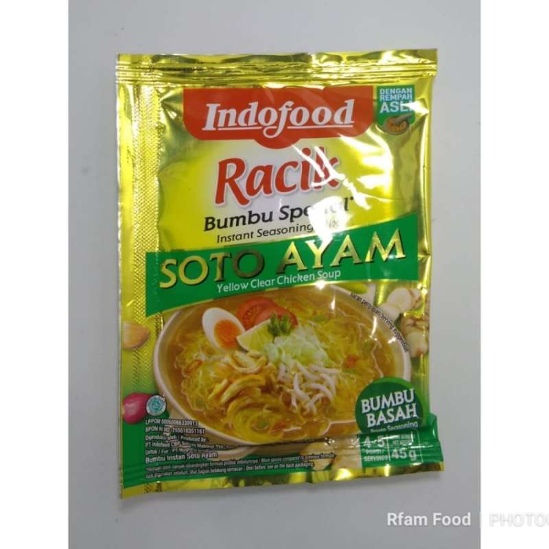 Jual INDOFOOD BUMBU SOTO AYAM SACHET BUMBU BASAH RACIK SPESIAL INSTANT ...