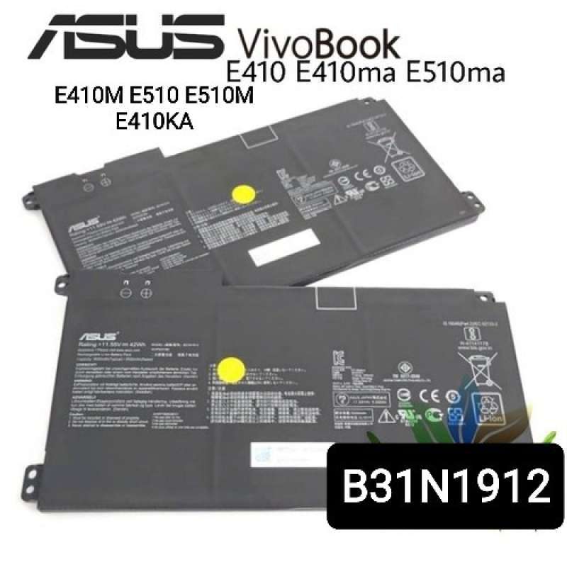 Jual Baterai Asus Vivobook E410 E410M E410MA E410KA E510 E510M E510MA di Seller NEW VISION ...