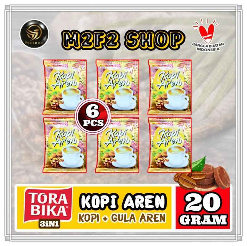 Jual Torabika Kopi Gula Aren Krimer 3in1 - 20 gr (Kemasan 6 Pcs) di ...