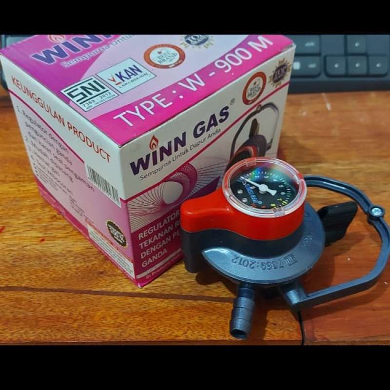 Jual Regulator Gas Winn Gas W 900 M Triple Lock - Tekanan Rendah 3 ...