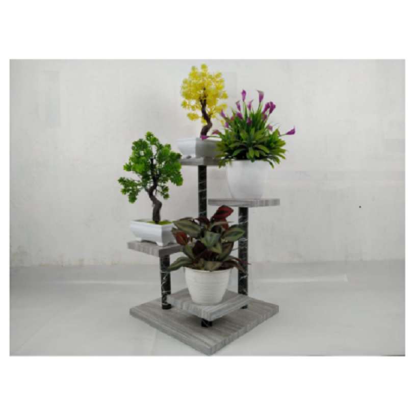 Promo RAK BUNGA MINIMALIS RAK BUNGA SUSUN RAK BUNGA LANTAI TINGKAT 4 ...