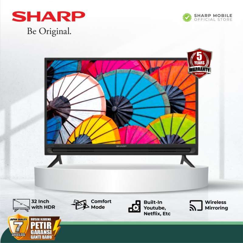 Jual Sharp 32 Inch Led Tv 2t-c32df1i Di Seller Sharp Mobile Official Store - Sunter Jaya, Kota ...