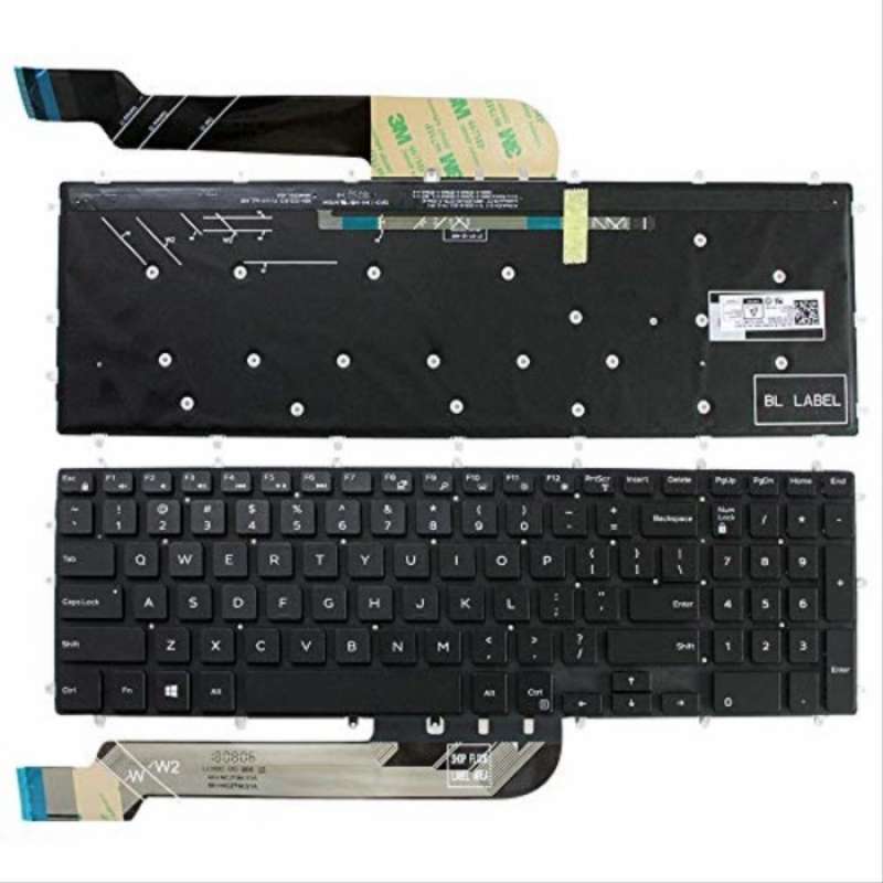 Jual Keyboard Laptop Dell Inspiron 15 7559 7566 7567 7577 With Backlit ...
