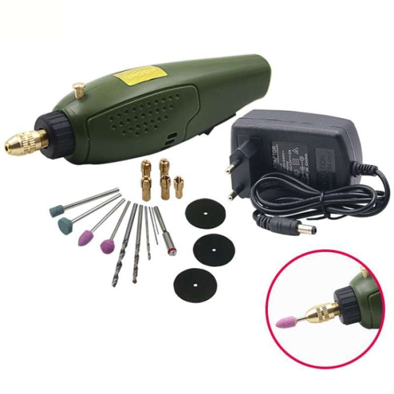 Promo Grinder Bor Mini / Gerinda Listrik Portable / Alat Ukir Grafir ...