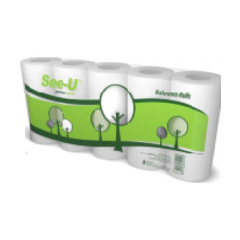 Promo SEE-U Bathroom Roll Tisu Toilet [ 1 Box/10 pack/100 roll ] Putih ...