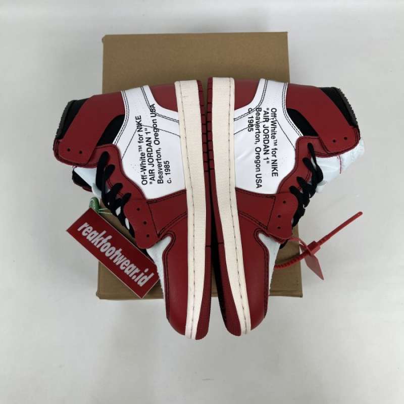 Jual Sepatu Nike Air Jordan 1 X Off White Un Authorized Authentic di ...