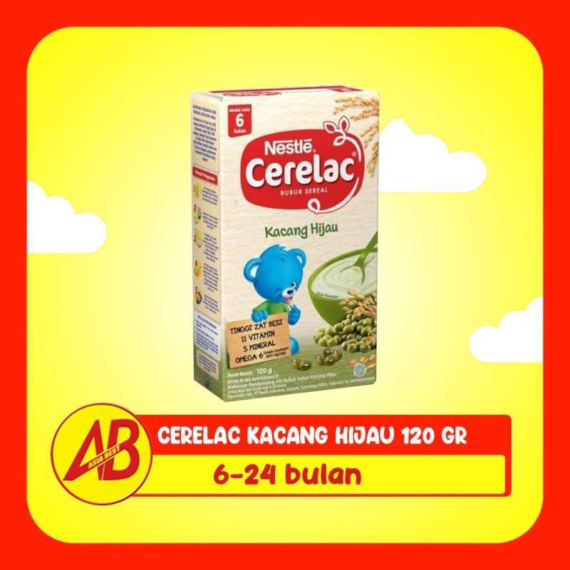 Jual CERELAC KACANG HIJAU 120 GR di Seller Asia Best Mart - Kab. Deli Serdang, Sumatera Utara ...