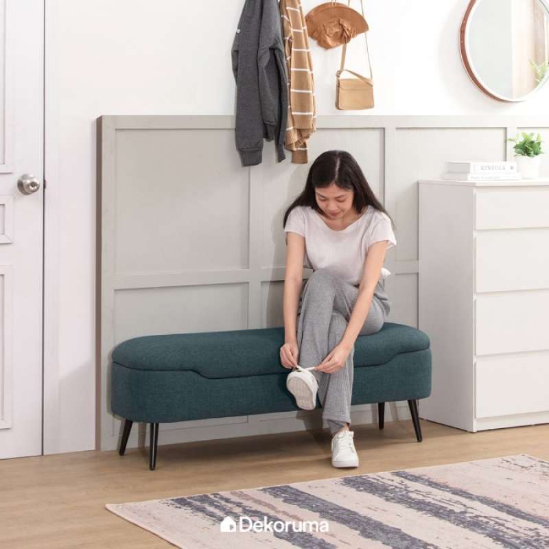Promo Dekoruma Denji Sofa Bench Dengan Penyimpanan - Storage Bench ...