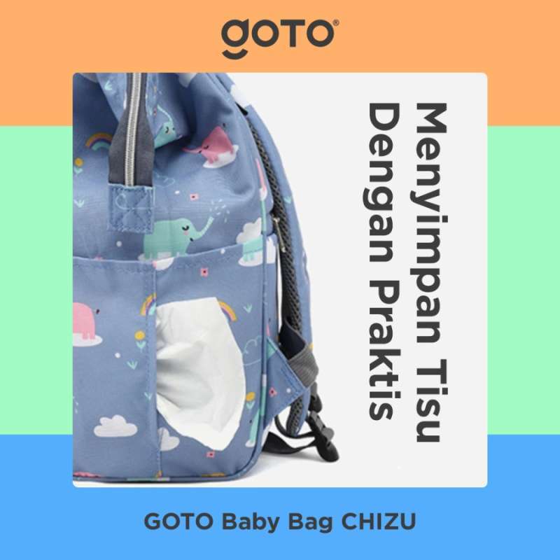Jual Original!! Goto Chizu Baby Diapers Bag Ransel Tas Bayi Peralatan ...