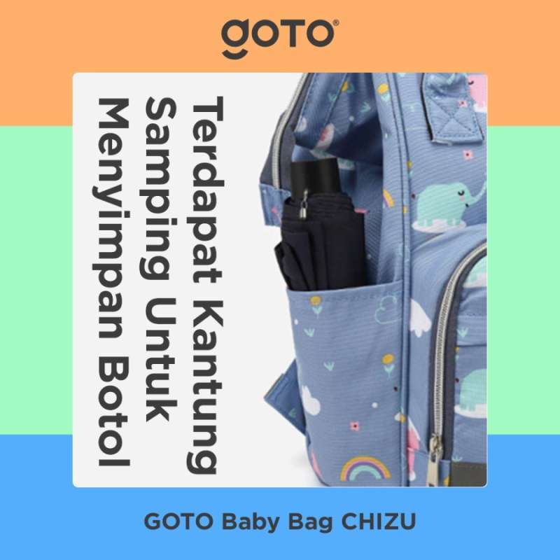 Jual Original!! Goto Chizu Baby Diapers Bag Ransel Tas Bayi Peralatan ...