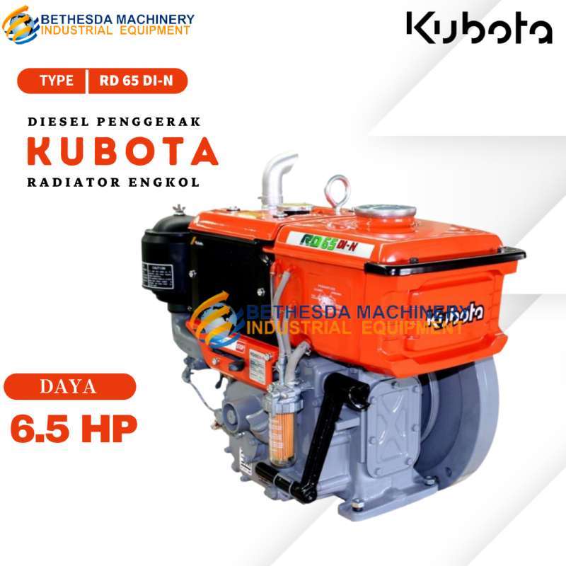 Jual Mesin Diesel Kubota 6.5 Hp Radiator Engkol Rd 65 Di-n Di Seller Bethesda Machinery ...