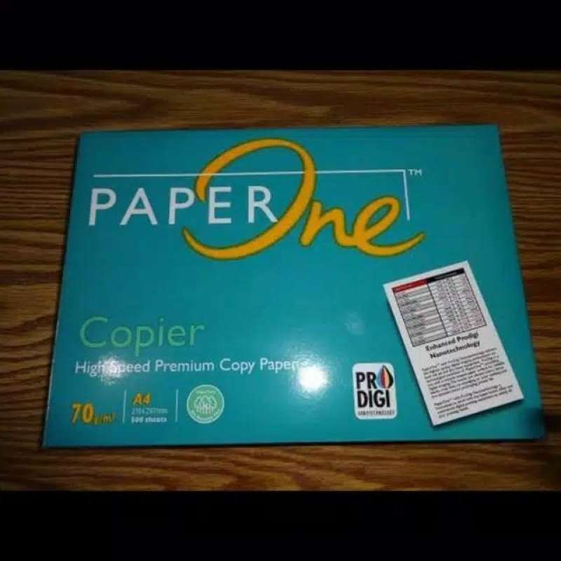 Jual Kertas A4 70 / 75 Gram Paper One 1 Rim Di Seller Decil Store ...