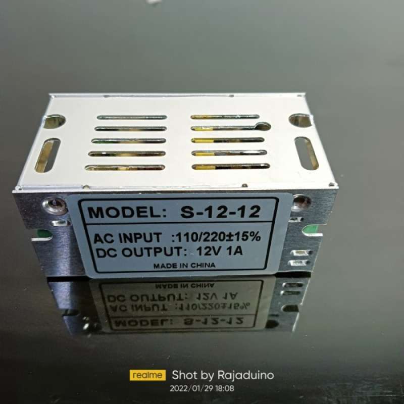Jual Power Supply 12v 1a Switching Psu Smps Adaptor Jaring - Grade A Di ...