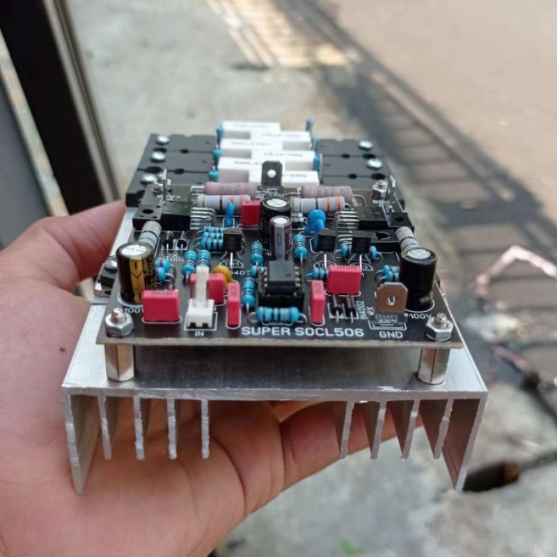 Jual KIT POWER AMPLIFIER SOCL 506 + 1SET TEF 3 SET FINAL MONO SUARA ...