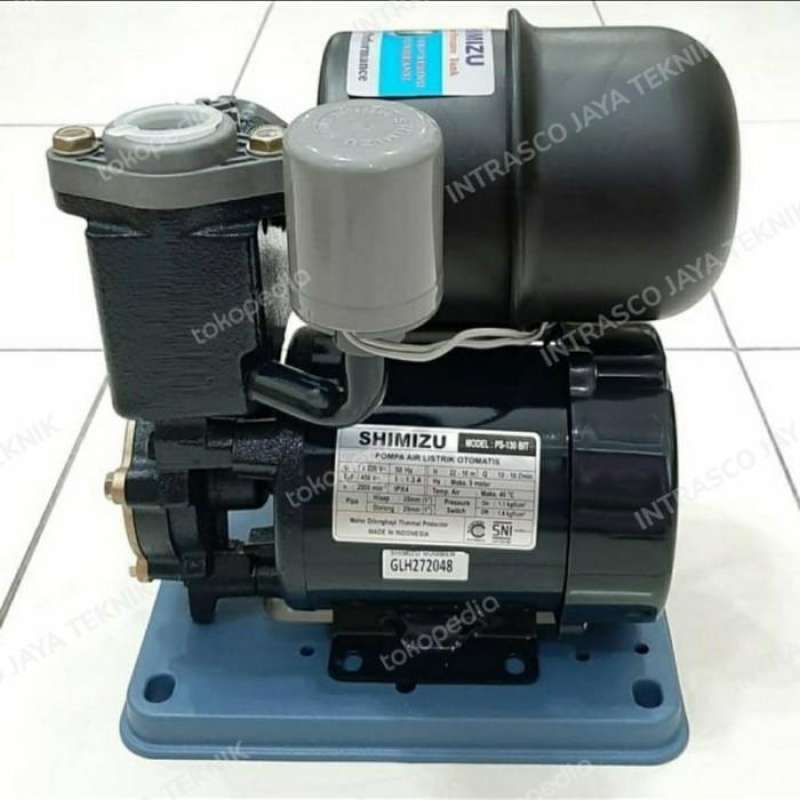 Jual Pompa Air Sumur Dangkal Shimizu Ps130bit Otomatis125watt Garansi ...