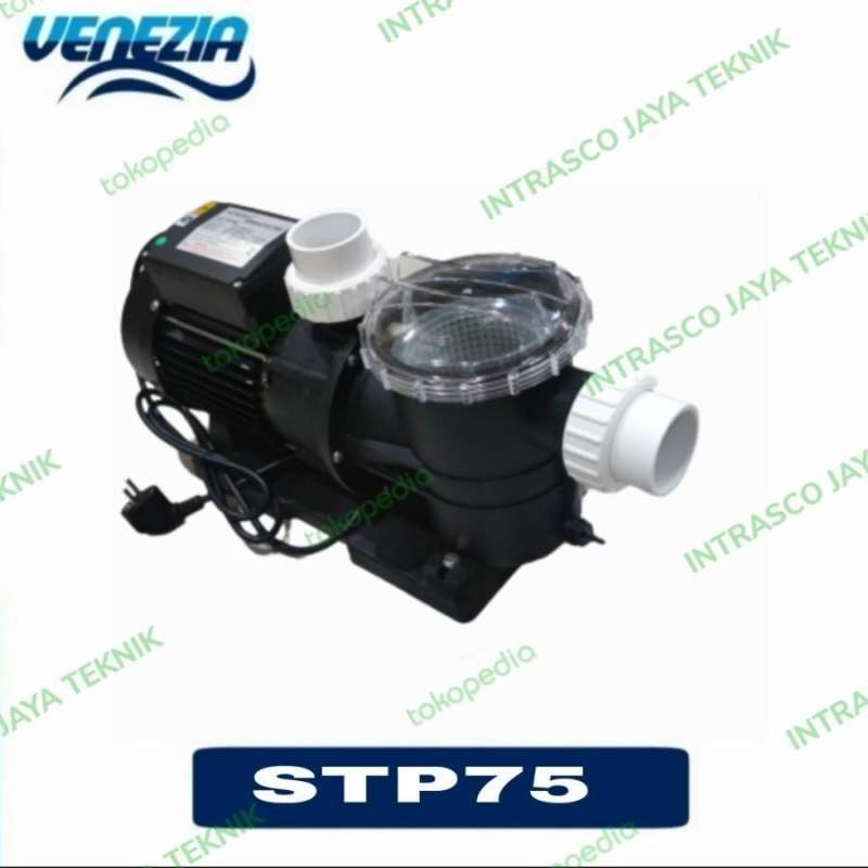 Jual Pompa Air Kolam Renang 3/4hp Venezia Stp-75 Swiming Pompa Kolam ...