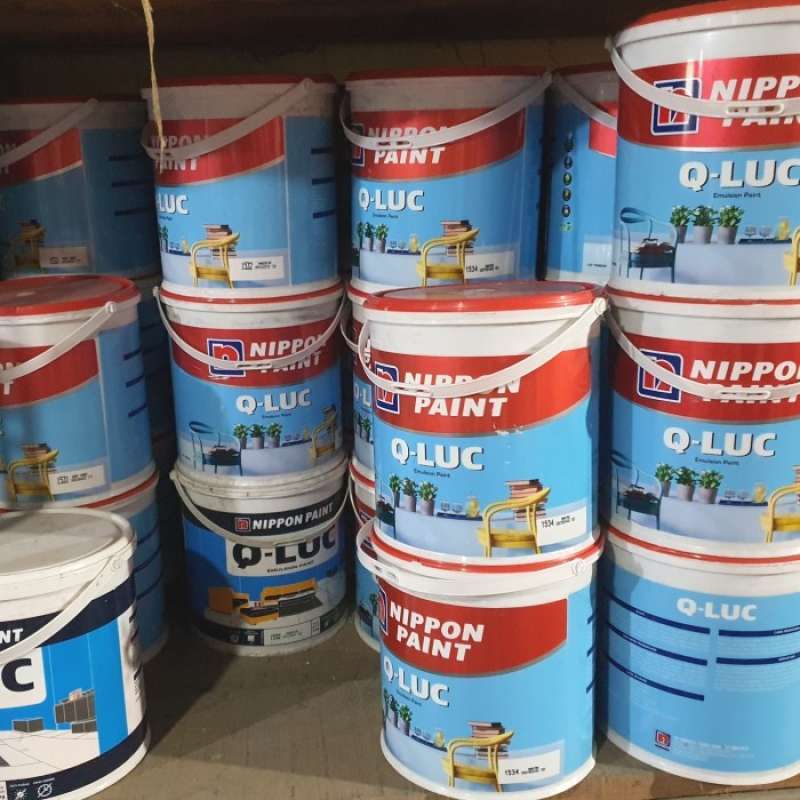 Promo Cat Tembok Qluc Nippon 5 kg Diskon 24% di Seller Taylaa Shop ...