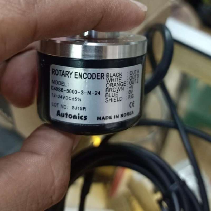 Jual Rotary Encoder Autonics E40S6 - 5000 - 3 - N - 24 Original di ...