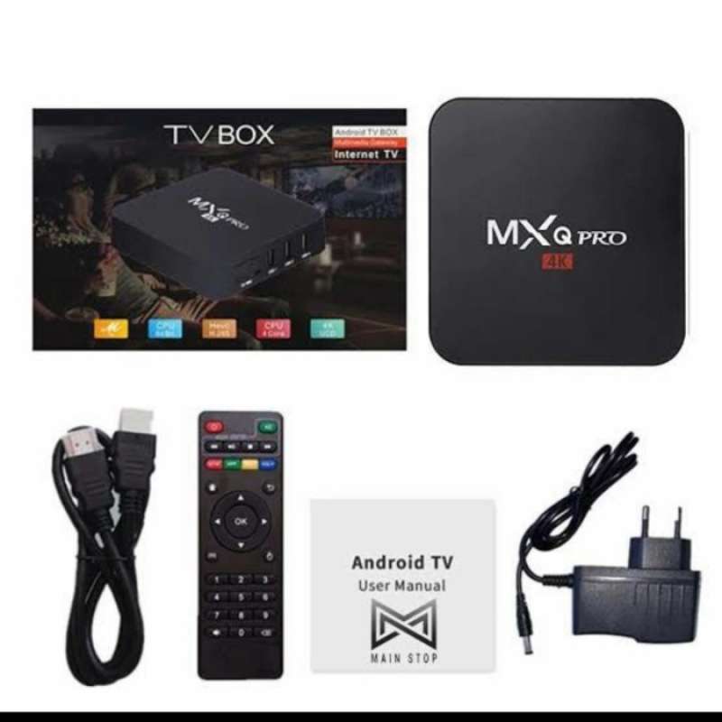 Promo MXQ Pro Smart TV 4K Android 11 Ram 16GB + 2GB Memory Diskon 40% di Seller NEW VISION ...