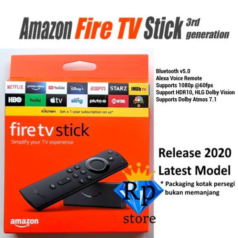 Jual New Latest Generation Amazon Ultra HD 4K fire TV Stick Alexa Voice ...