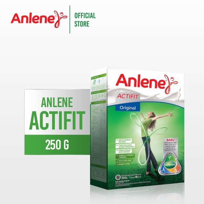 Jual ANLENE ACTIFIT 250GR di Seller Toko Susu Asia Mandiri - Kota Medan ...