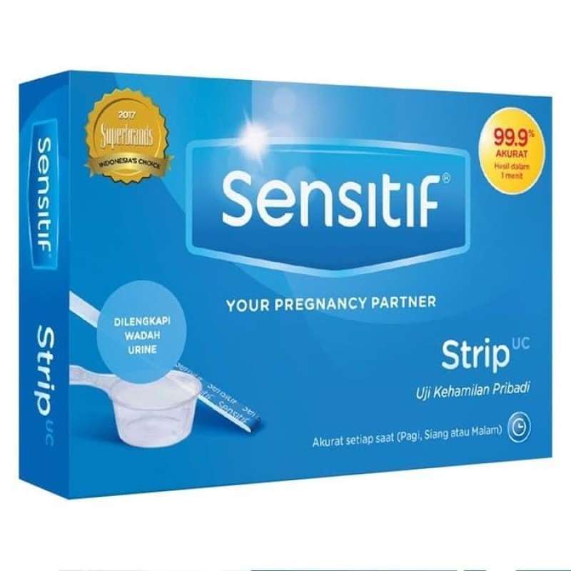 Jual Test Pack Kehamilan Sensitif Strip Uc/container -test Pack Hamil ...