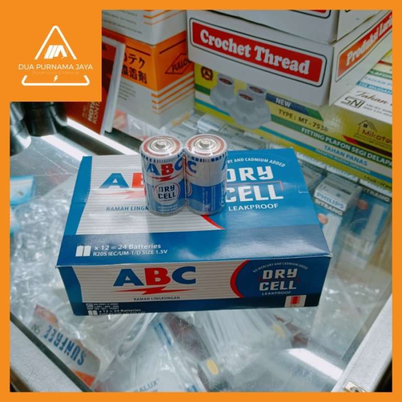 Jual Baterai ABC besar Baterai Tipe D Baterai ABC R20S Batrai ABC besar ...