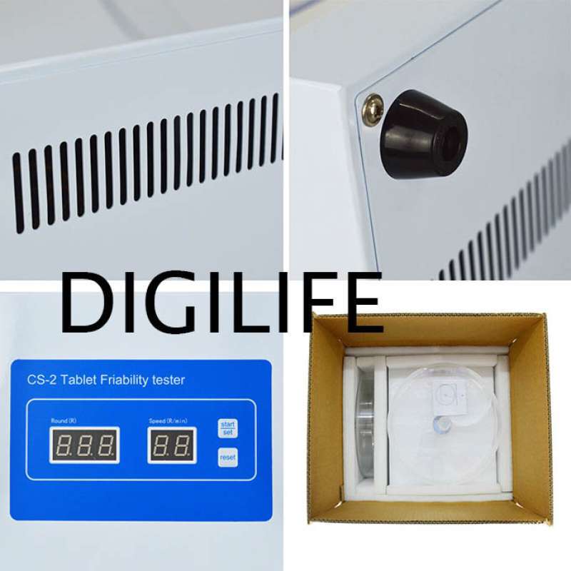 Jual Tablet Friability Tester Cs-2 Brittleness Meter Cs2 Abrasion Gauge ...