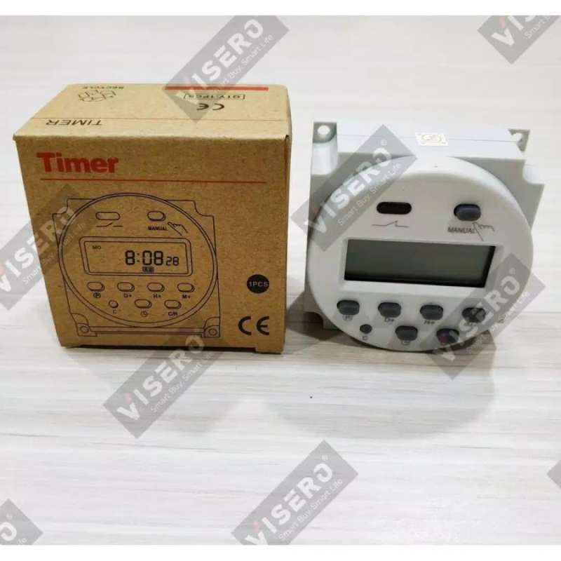 Promo Digital Timer Ac Switch Timer Ac Otomatis Ac 220v 16a Diskon 50