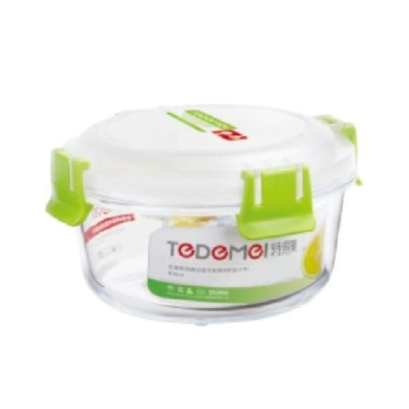 Jual KOTAK MAKANAN DARI KACA/FOOD CONTAINER/GLASS CONTAINER/550ML ...