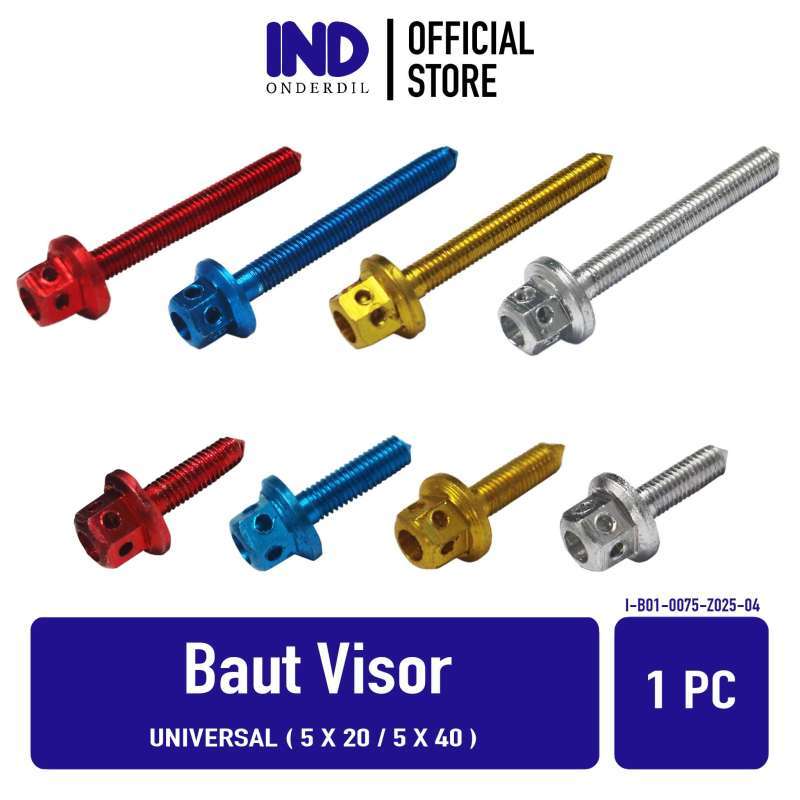 Jual Baut-Baud Probolt Visor-Windshield Pendek 5x20 Panjang 5x40 Drat ...